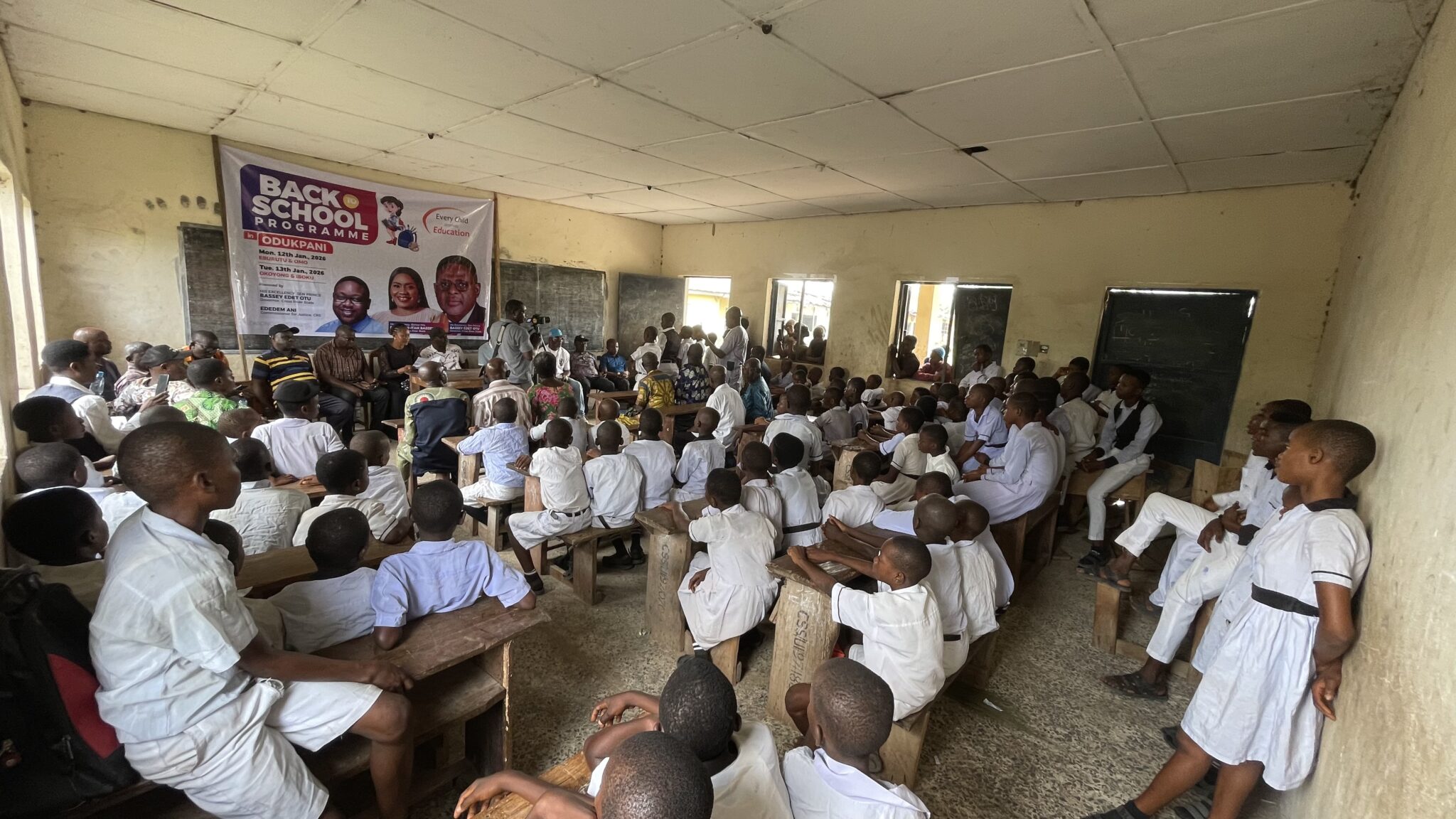 Hon. Edidem Ani Begins Back to School Tour: Empowers first set of ...