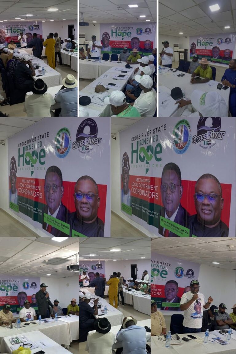 Renewed Hope Ambassadors Mobilise Grassroots Structures in Cross River ...